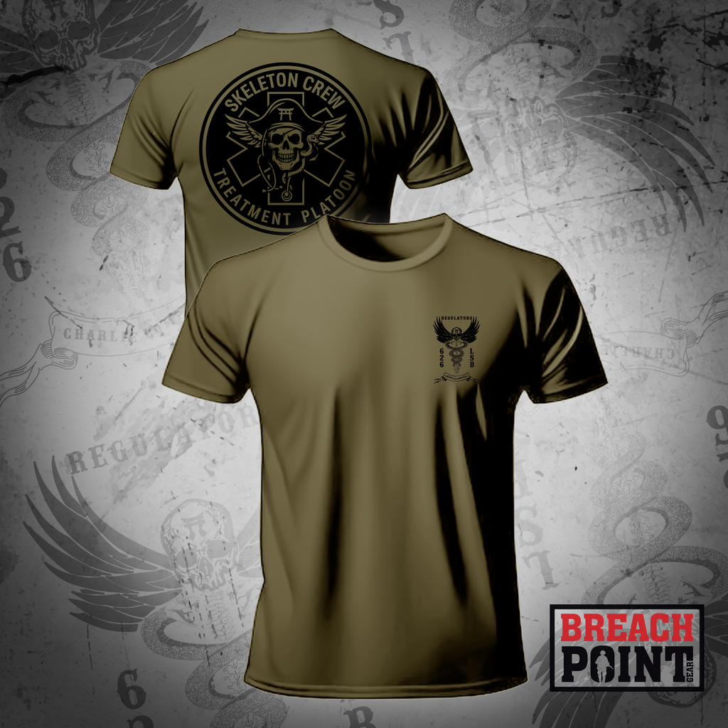 "SKELETON CREW" Treatment Platoon/C/626th Light Support Battalion - Mi