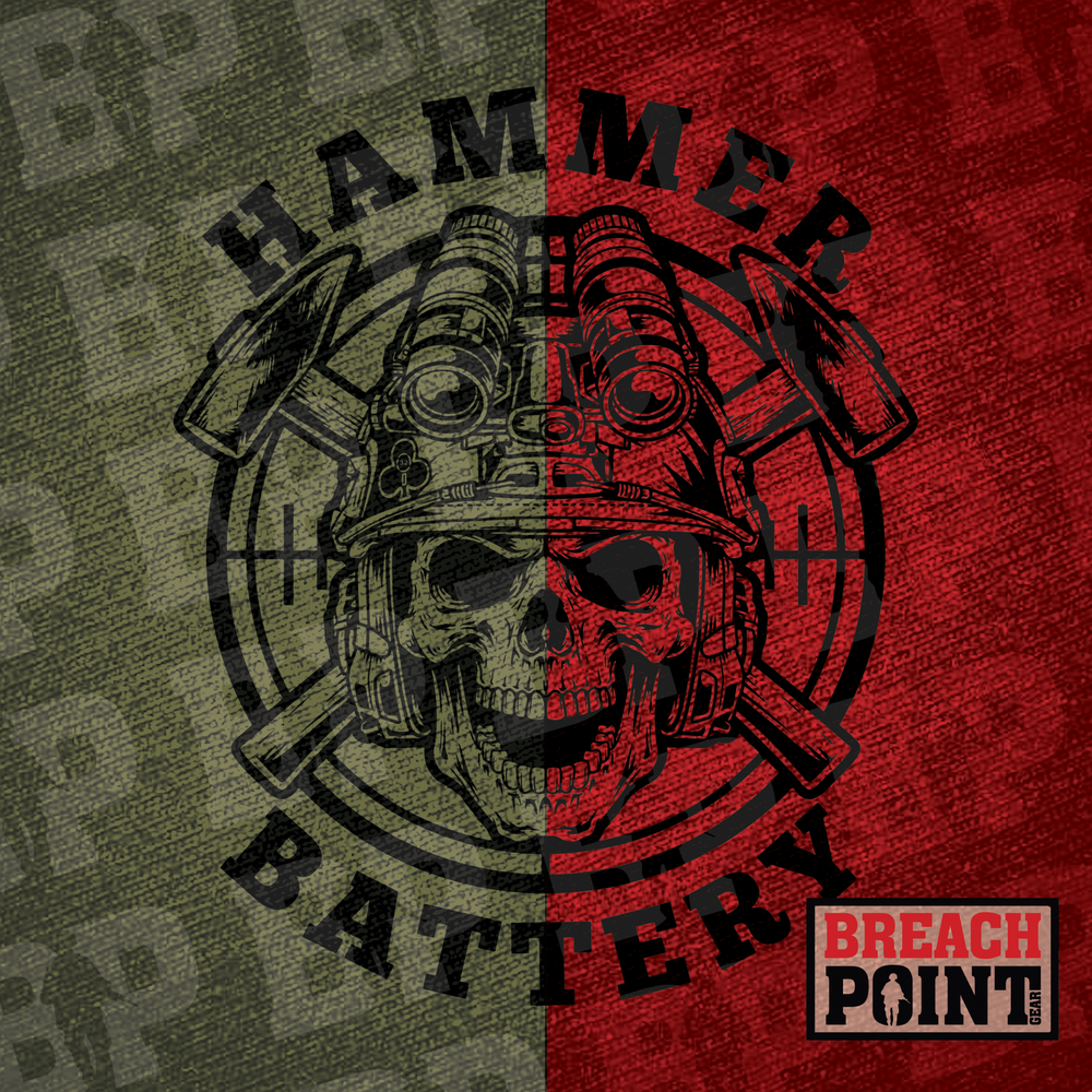 "HAMMER" HHB/2-32 Field Artillery Regiment - T-Shirt (B24-2)