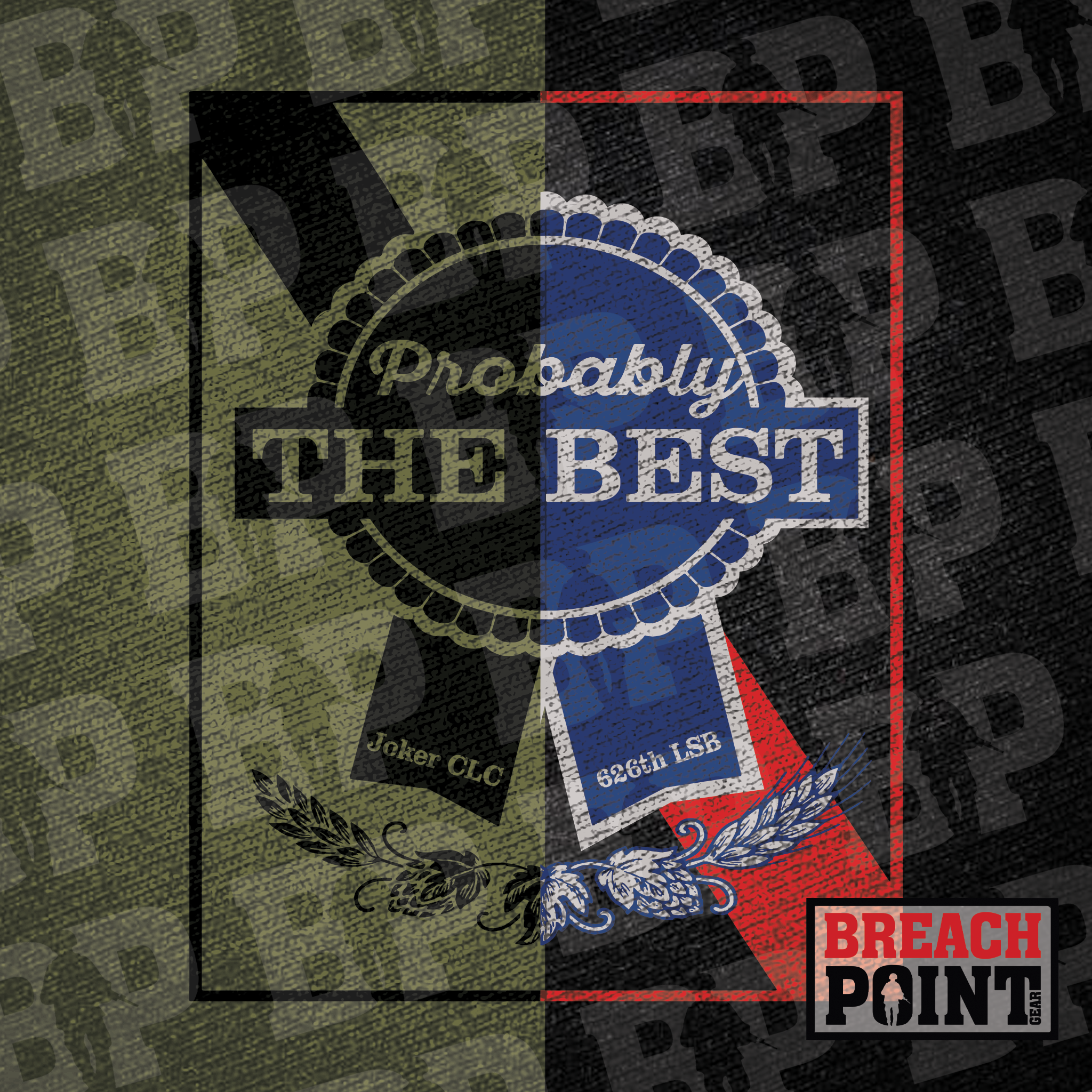 "JOKER" J CLC/626th Light Support Battalion - Sweatshirt (B64-2)