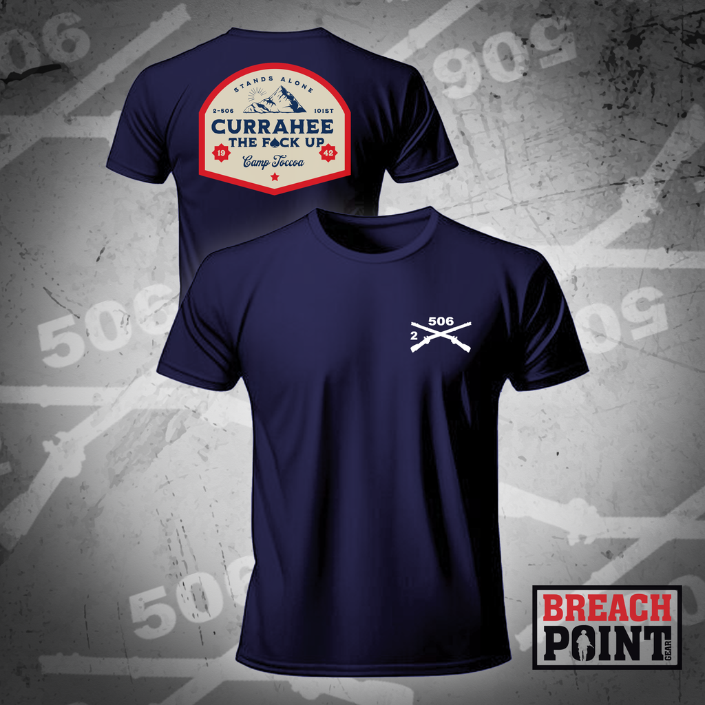 "WHITE CURRAHEE" 2-506 Infantry Regiment - T-Shirt (CTFU)