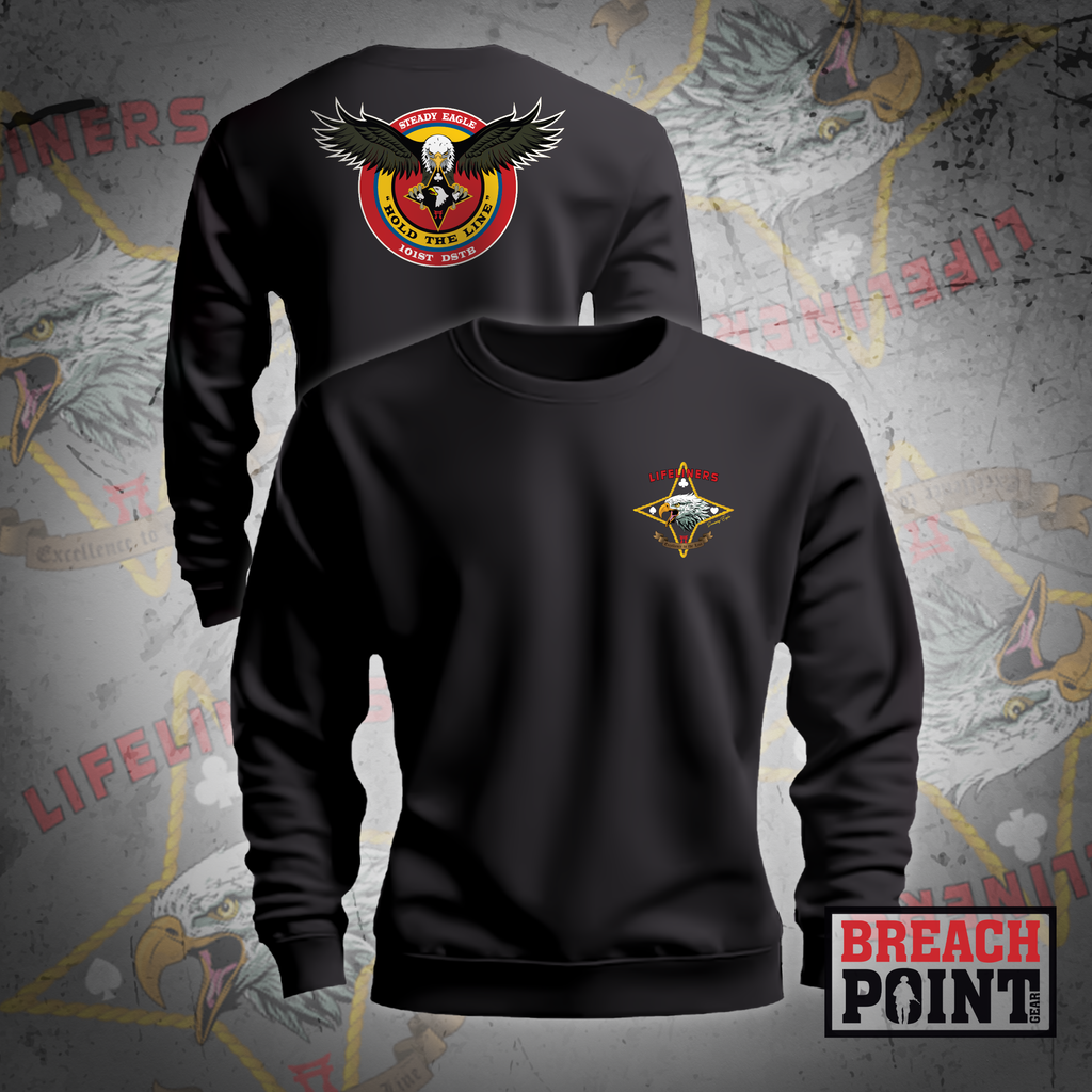 "STEADY EAGLE" 101st Division Sustainment Troops Battalion - Sweatshir