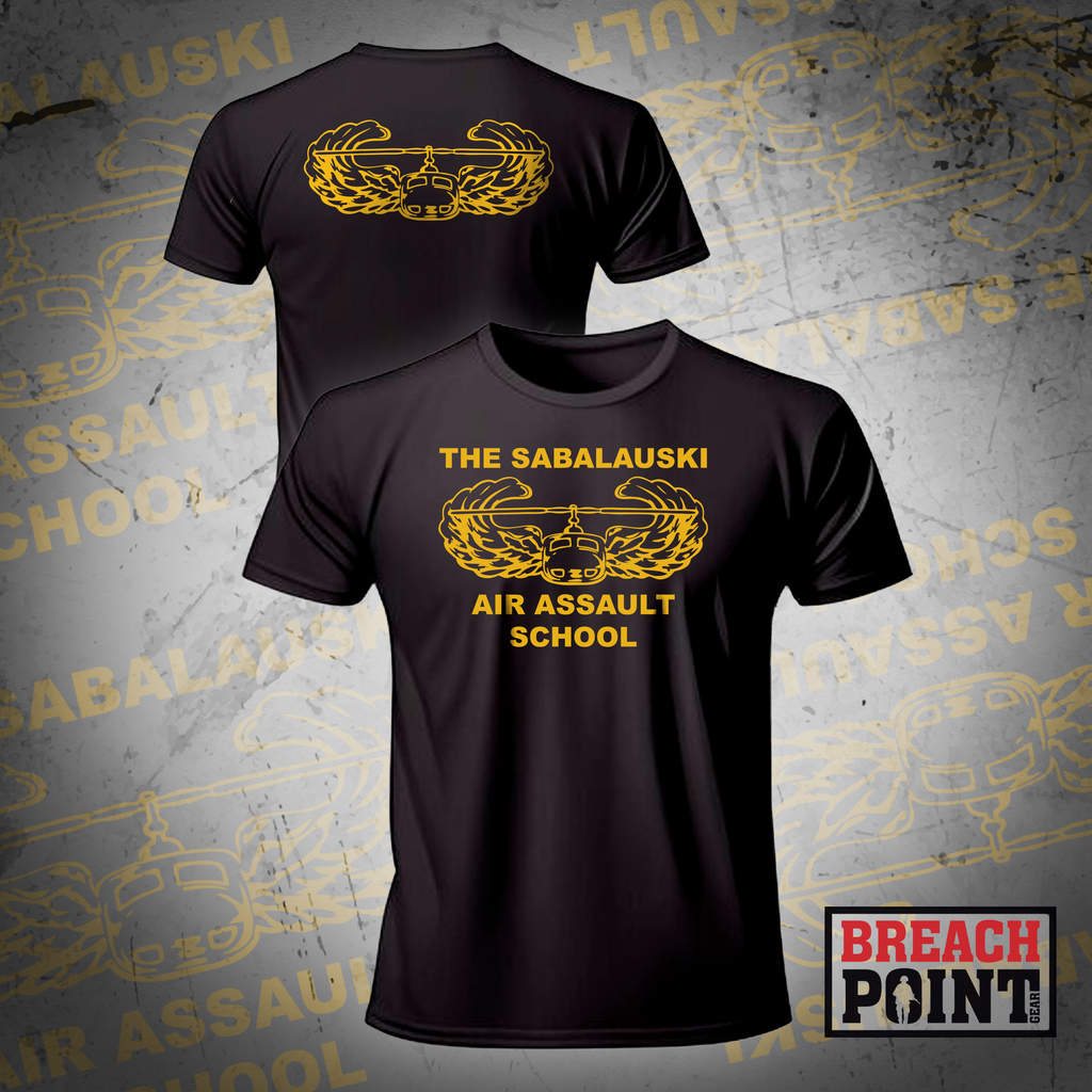 "AIR ASSAULT" The Sabalauski Air Assault School - T-Shirt (1)