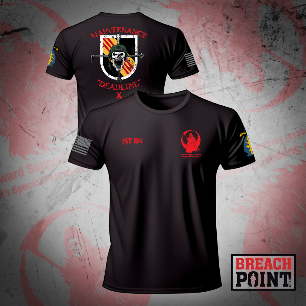 "DEADLINE" FSC/5th Group Special Forces - T-Shirt